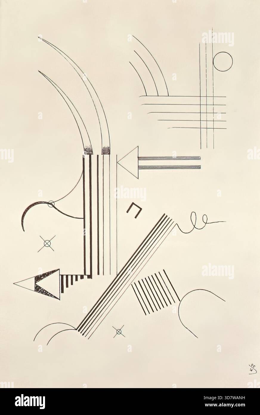 Drawing, 1933 by Wassily Kandinsky Stock Vector Image & Art - Alamy