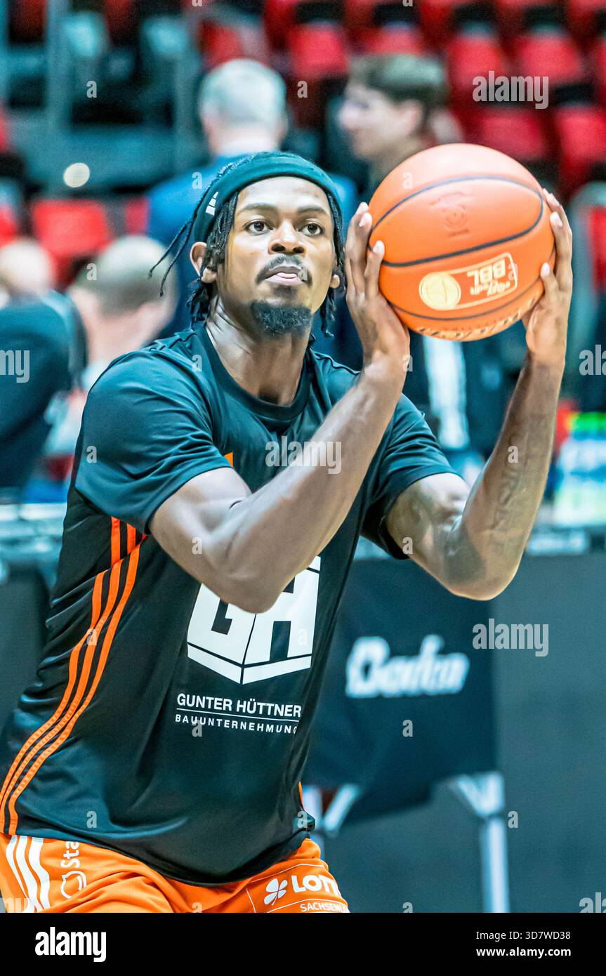 Chemnitz, Germany November 23, 2025: 1.BBL - 2025/2026 - Niners ...