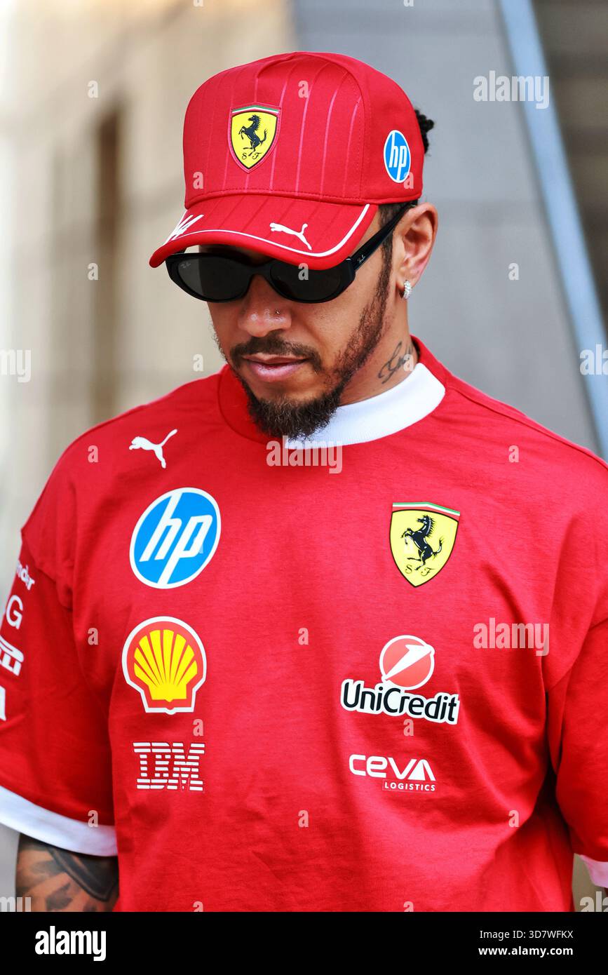 Lewis Hamilton (GBR) Ferrari. 27.11.2025. Formula 1 World Championship ...