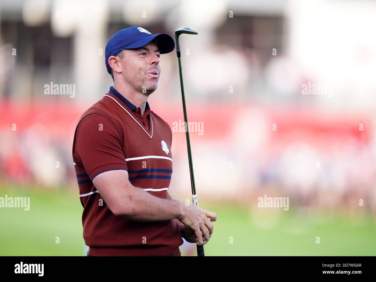 File photo dated 27/09/2025 of Rory McIlroy, who doubts the fracture in ...