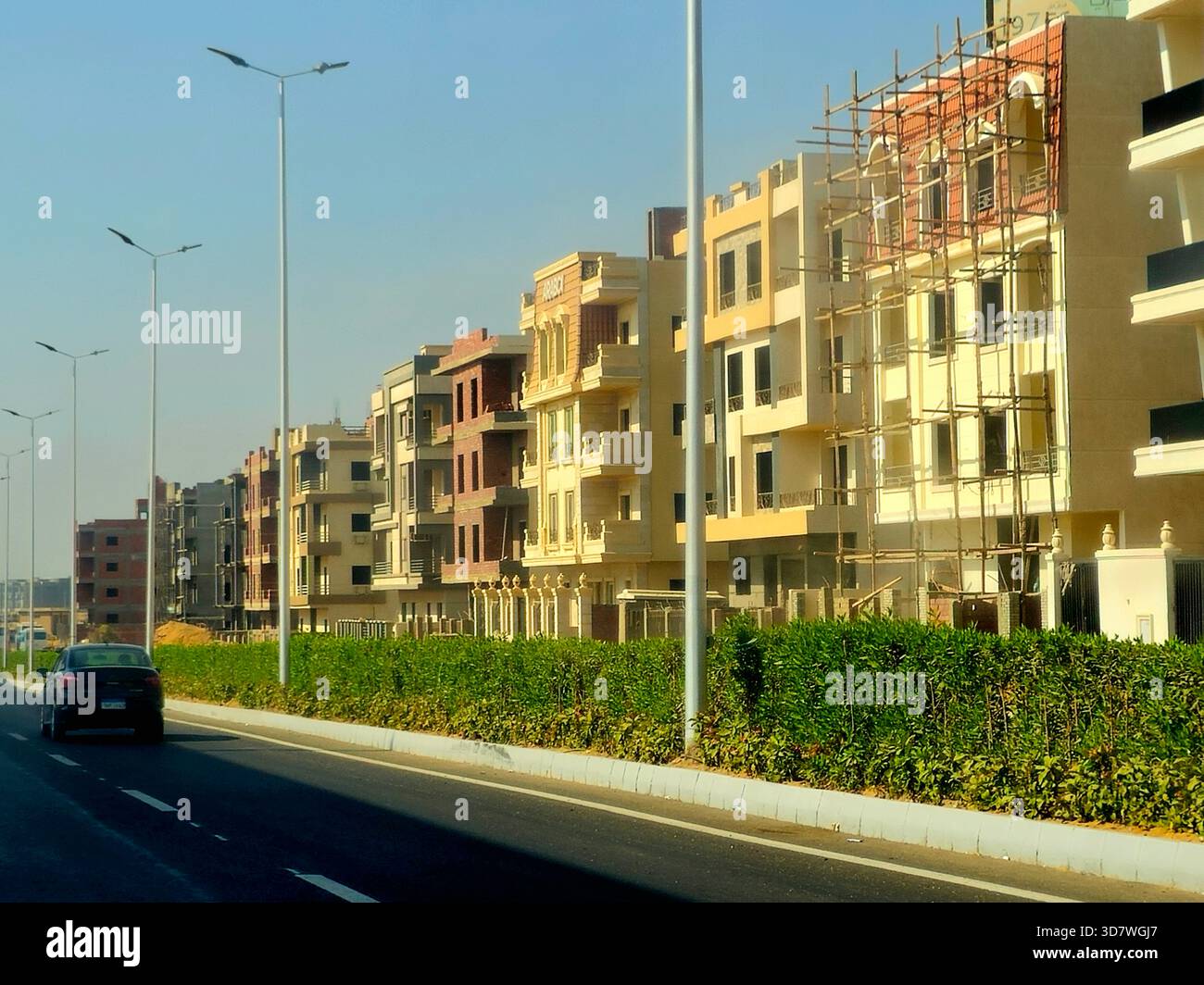 Cairo, Egypt, November 8 2025: residential buildings in Cairo, Cairo is ...