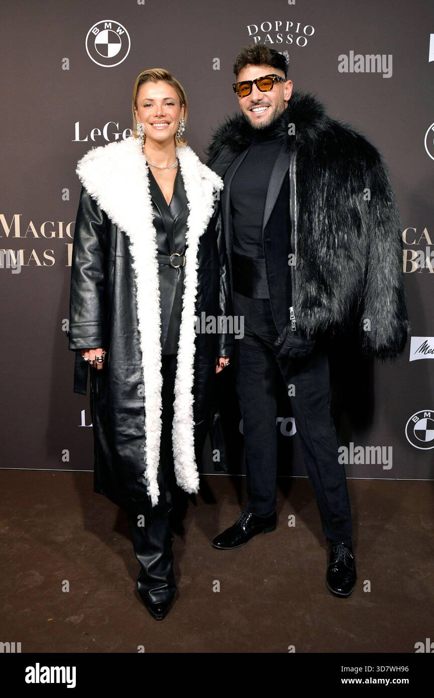 Anne West und Ayan Yuruk beim Magical Christmas Ball von LeGer by Lena ...