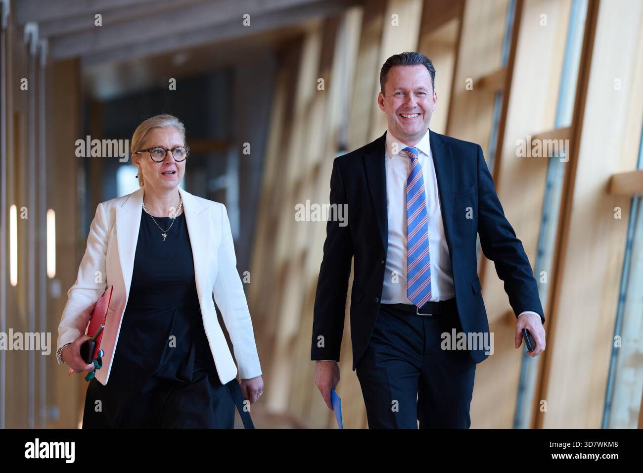 Edinburgh Scotland, UK 27 November 2025. Rachael Hamilton and Scottish ...