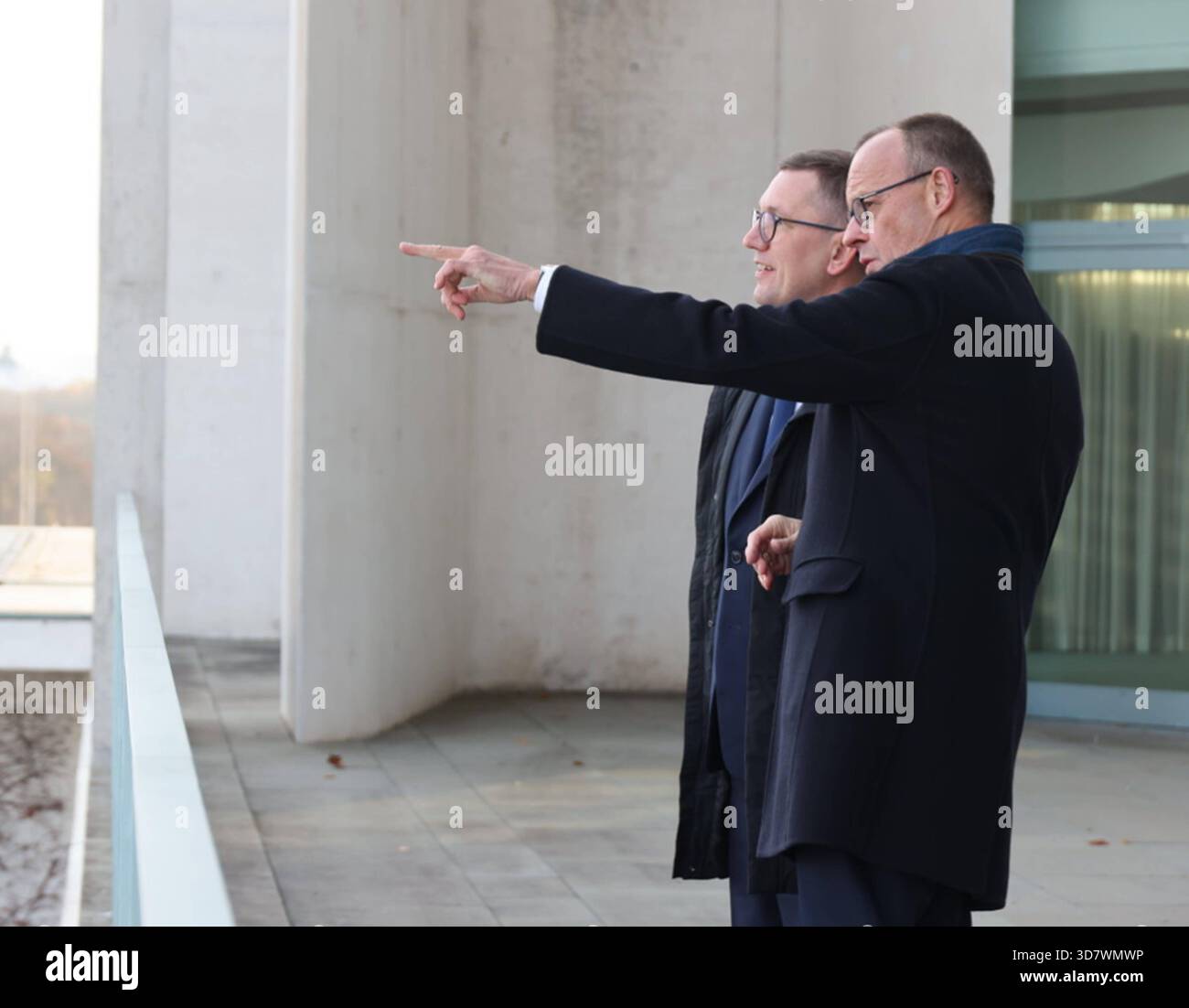 Merz und Estland 08.10.2025,Germany, Berlin, Bundeskanzleramt ...