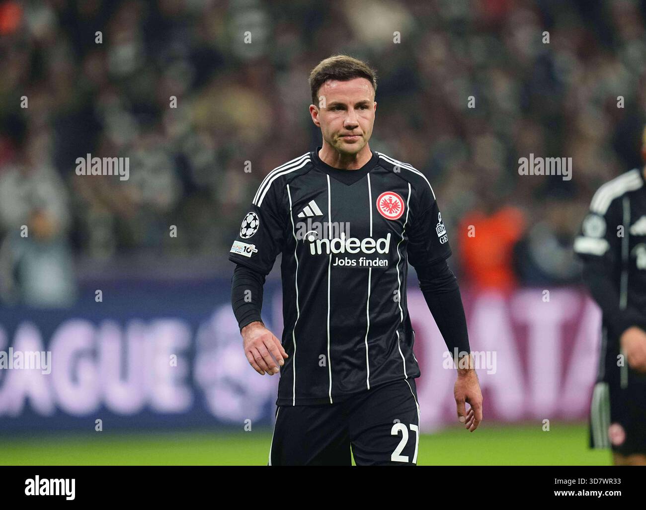 November 26 2025: Mario Gotze of Eintracht Frankfurt looks on during a ...