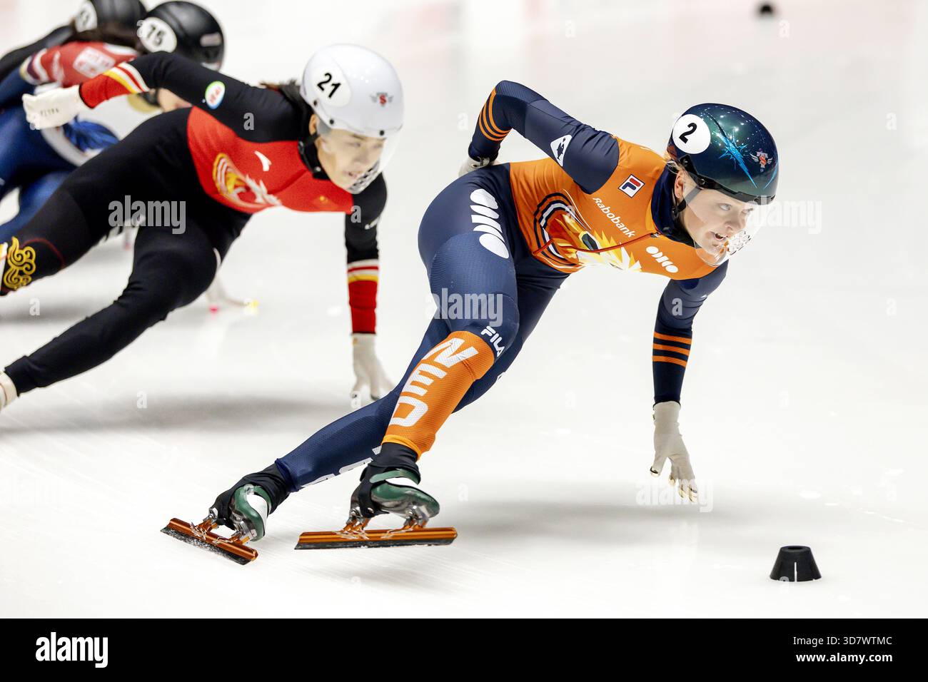 DORDRECHT – Xandra Velzeboer (NED) during qualifying on day 1 for the ...