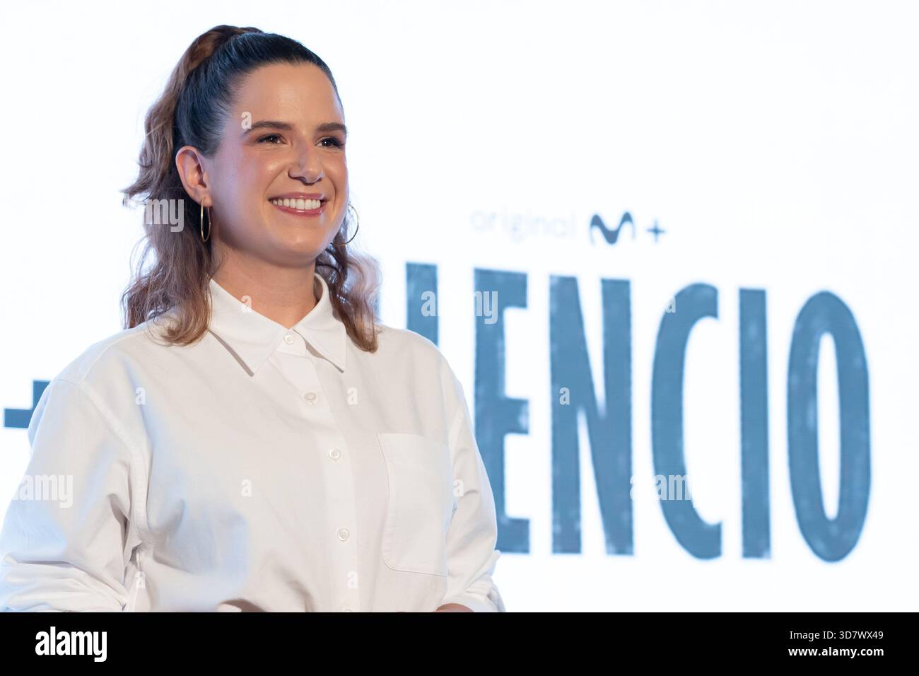Actress Carolina Rubio attends the "Silencio" photocall at Espacio ...