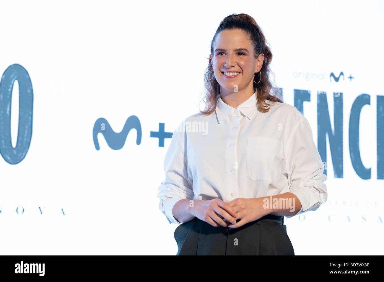 Actress Carolina Rubio attends the "Silencio" photocall at Espacio ...