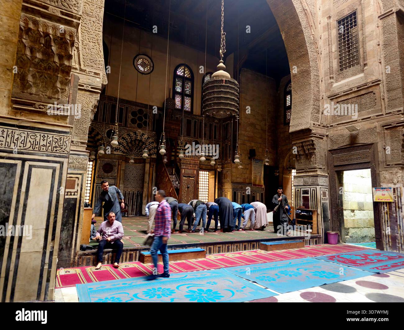 Inside the mosque The Sultan al-Ghuri Complex, a monumental Islamic ...