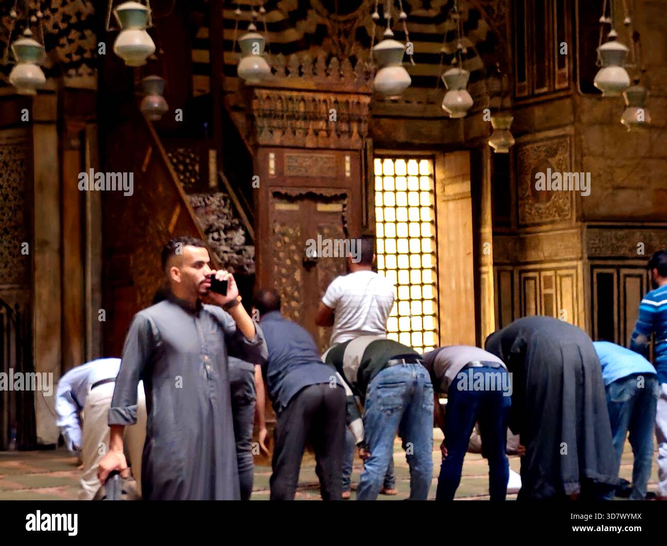 Inside the mosque The Sultan al-Ghuri Complex, a monumental Islamic ...