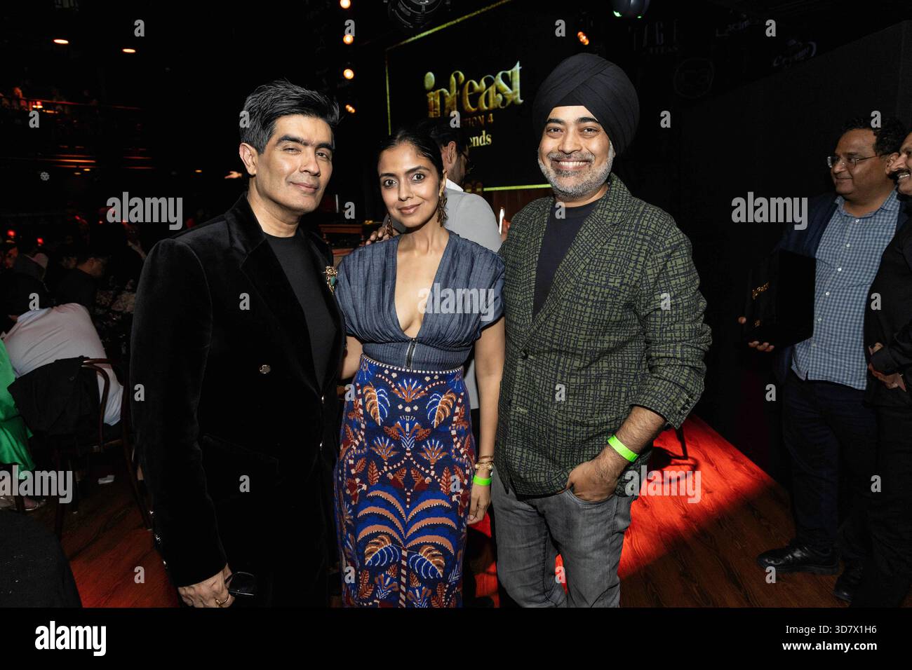 NEW DELHI, INDIA - NOVEMBER 4: Fashion designer Manish Malhotra, Sajal ...