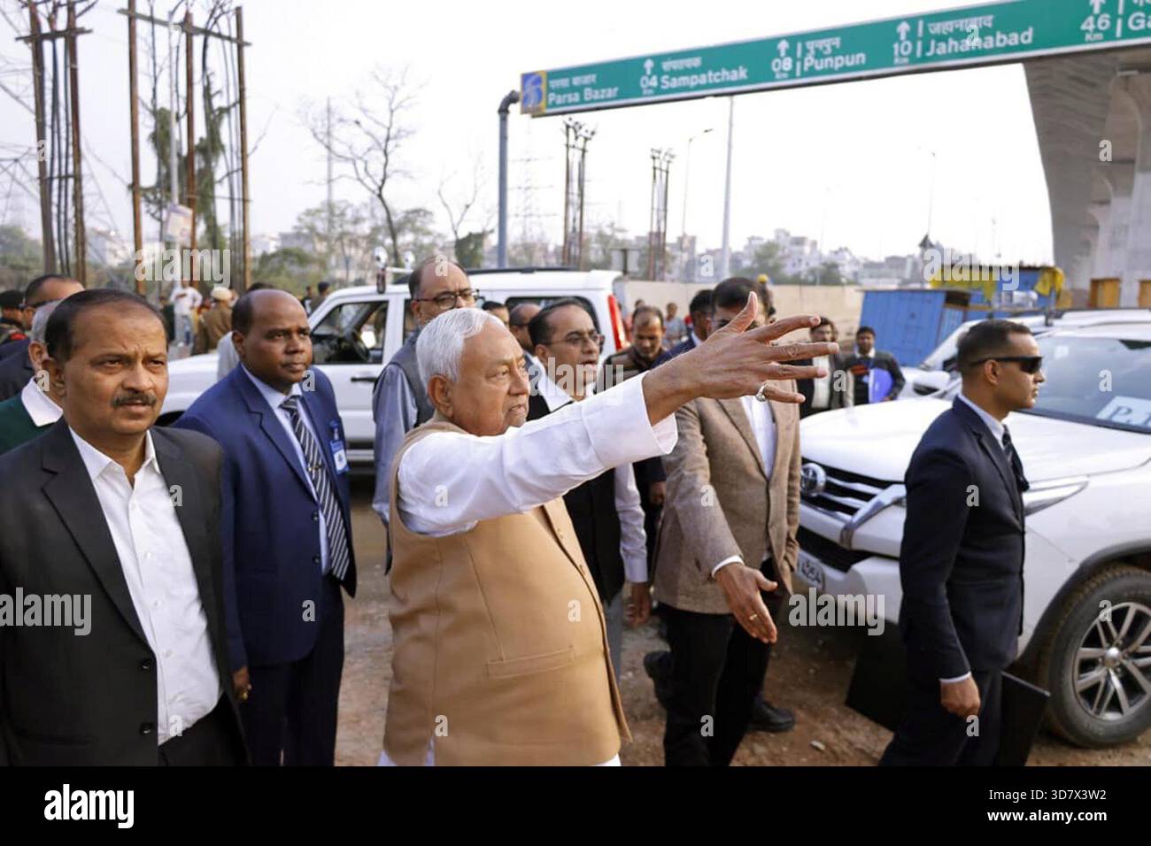 PATNA, INDIA - NOVEMBER 27: Bihar Chief Minister Nitish Kumar ...