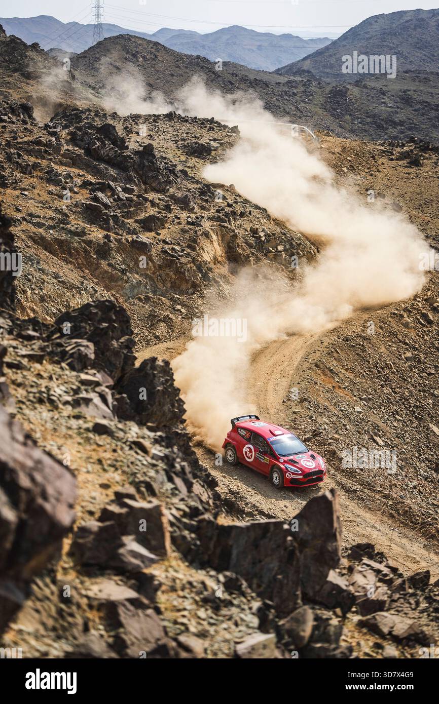 39 Nasser Khalifa AL-ATYA Ziad CHEHAB, Ford Fiesta MK2 Rally2, action ...