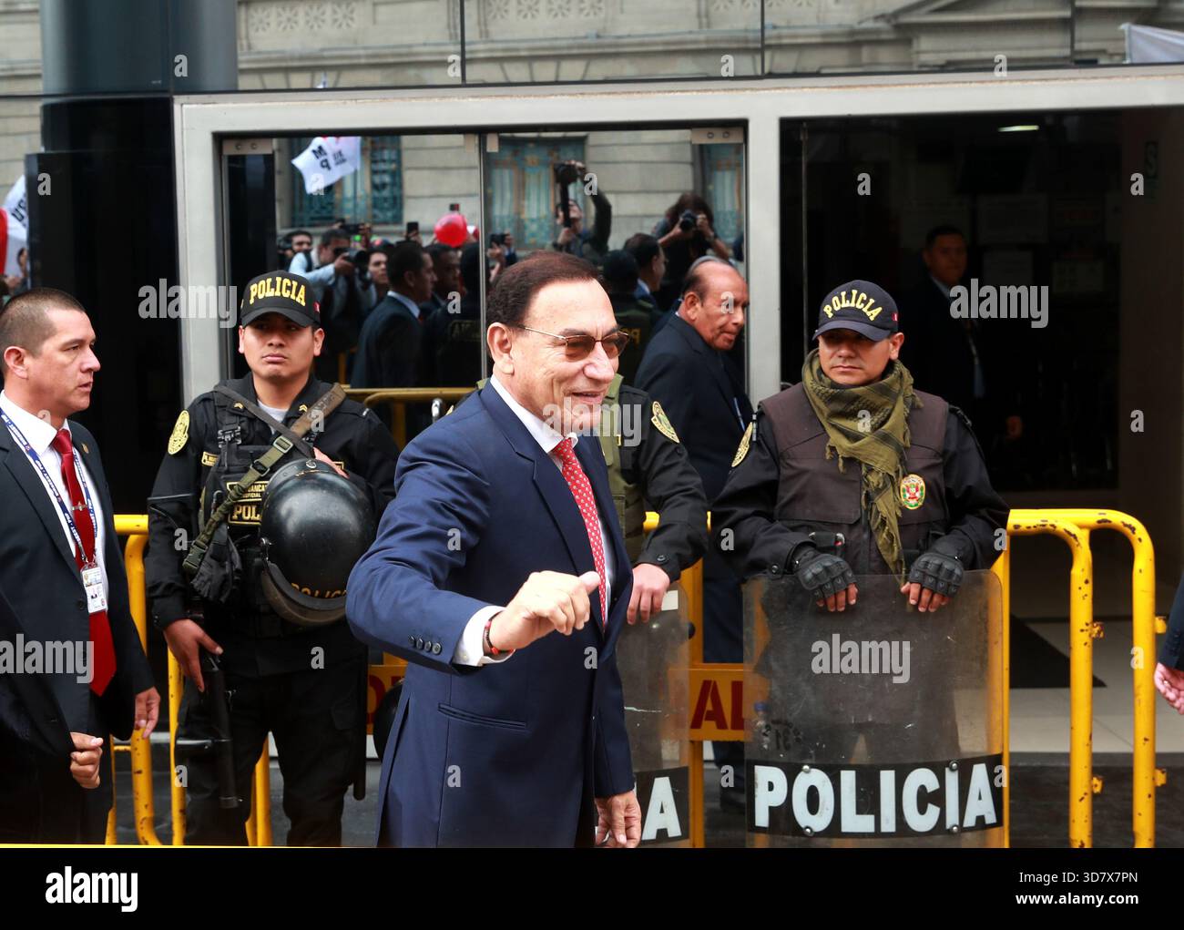 November 26, 2025, Lima, PERU: Peruvian Former President Martin ...