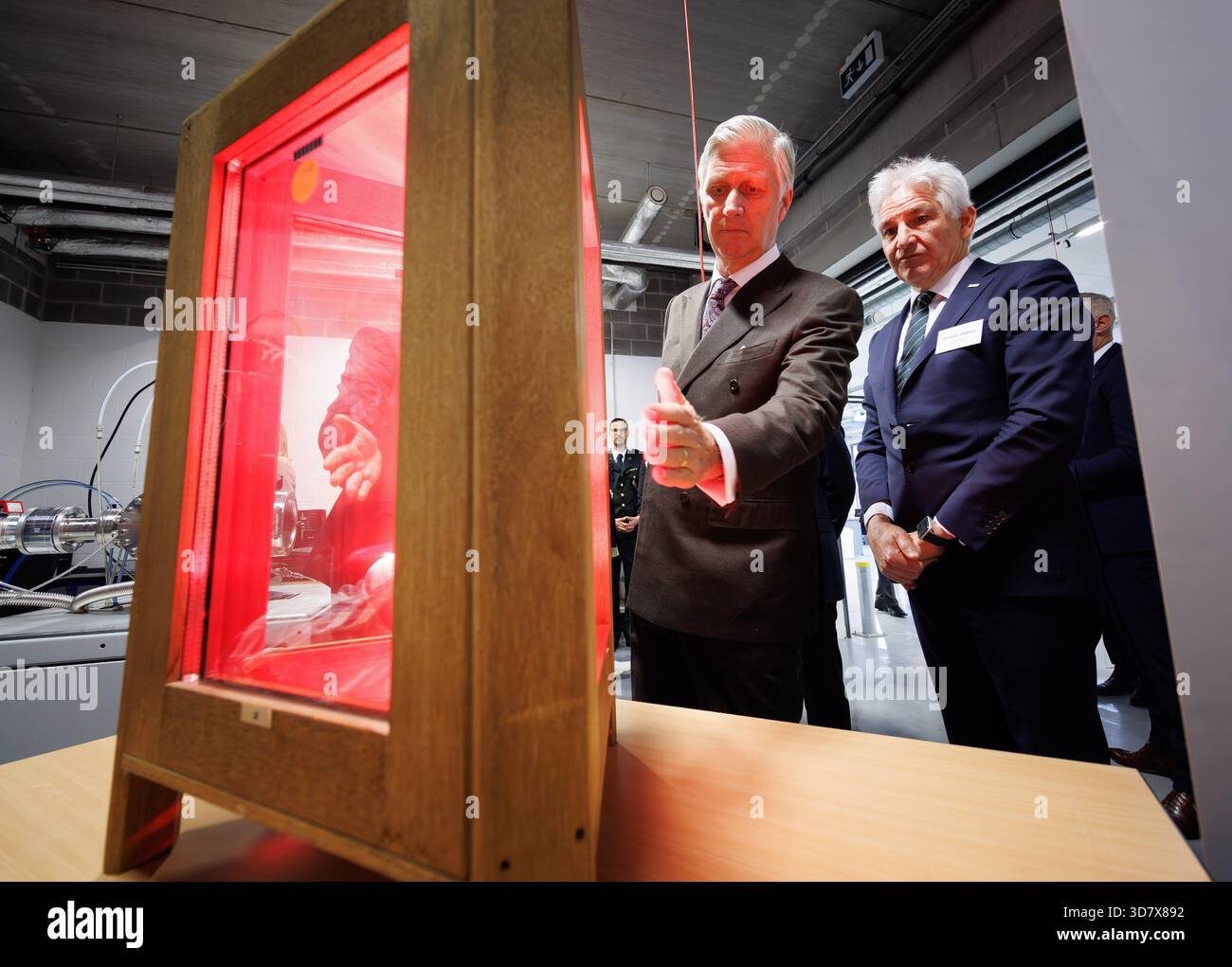 King Philippe - Filip of Belgium and UMons rector Philippe Dubois ...