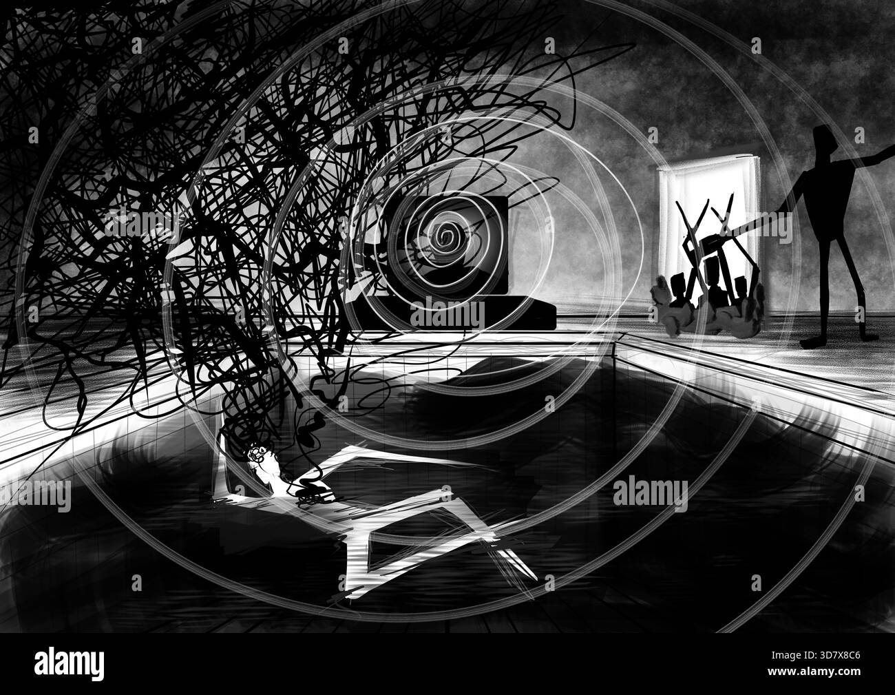 Collection of surreal digital illustrations exploring fantasy themes ...