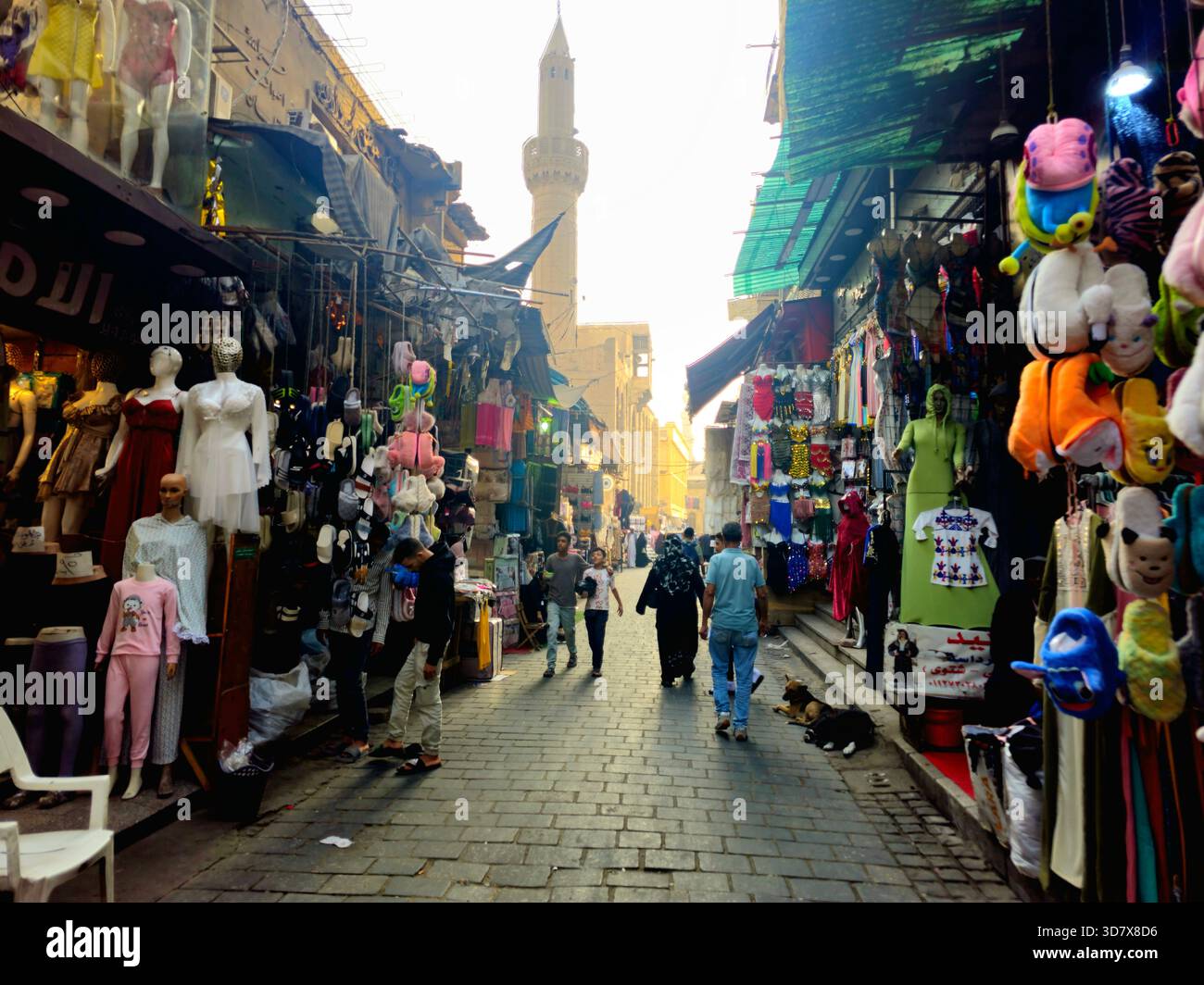 Cairo, Egypt, November 22 2025: Al-Ghouriyah, a historic neighborhood ...