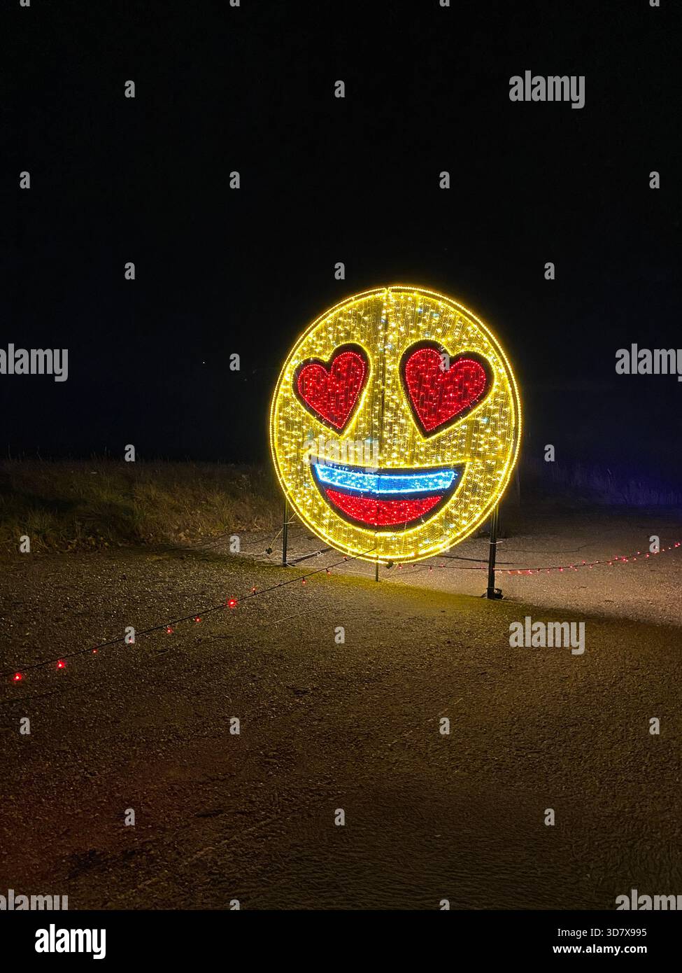 Santas rock n light show hi-res stock photography and images - Alamy