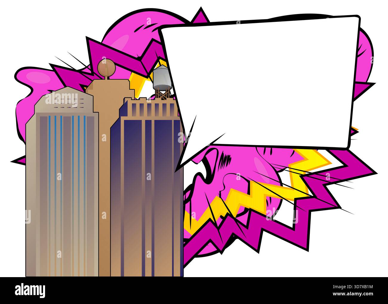 House in bubble burst Stock Vector Images - Alamy