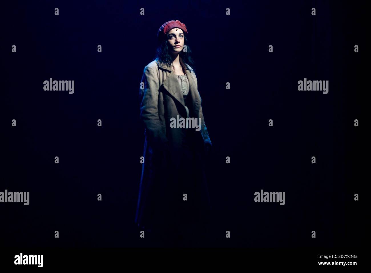 Teresa Ferrer poses during a press preview of Los Miserables, el ...