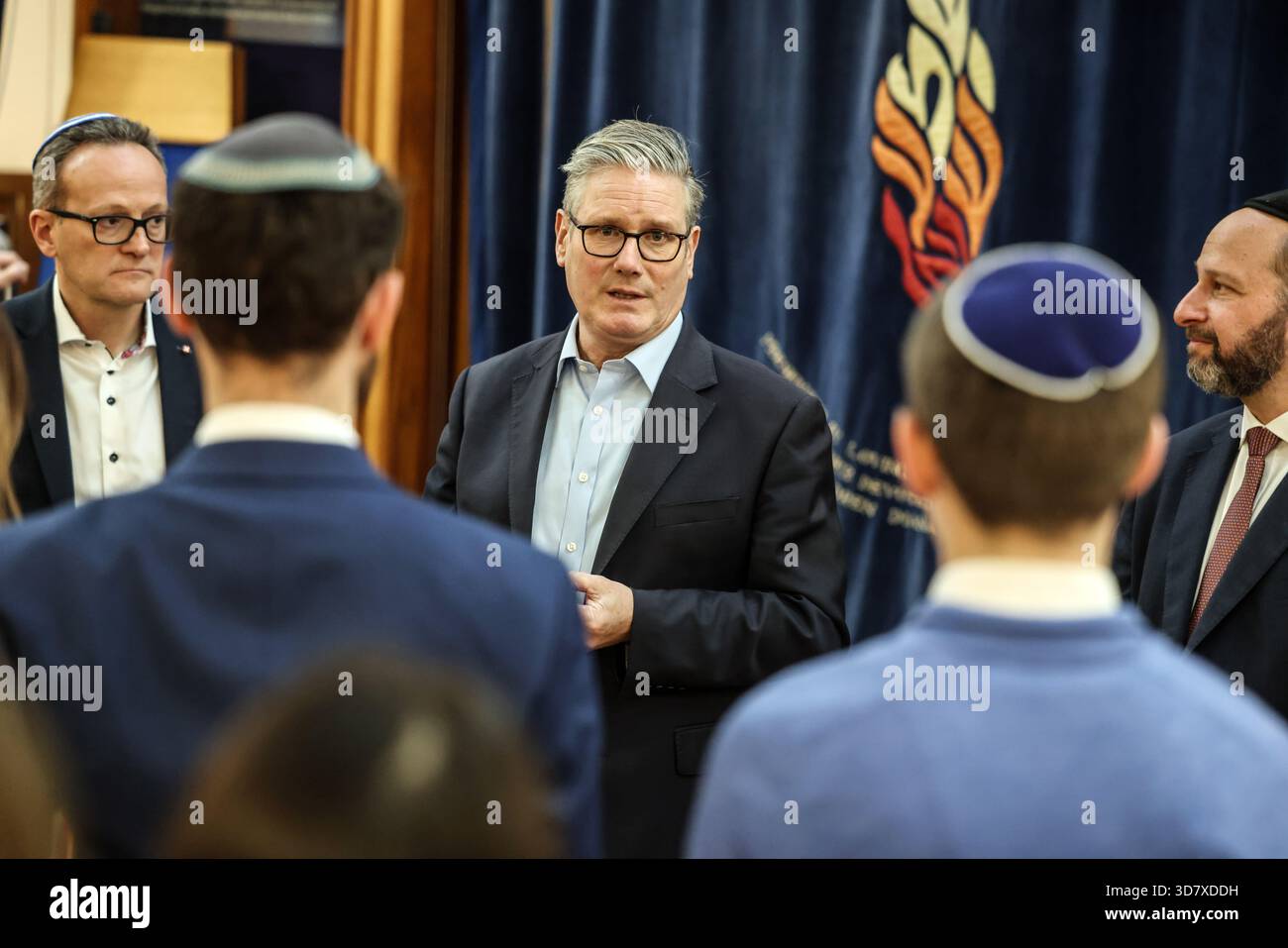 Prime Minister Sir Keir Starmer meets members of the Jewish community ...