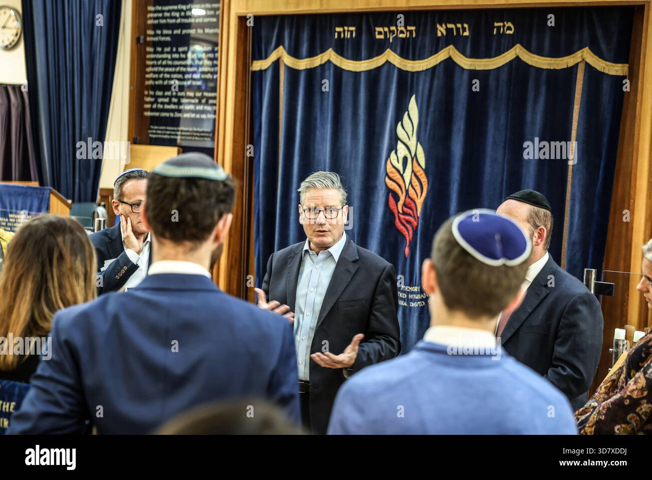 Prime Minister Sir Keir Starmer meets members of the Jewish community ...