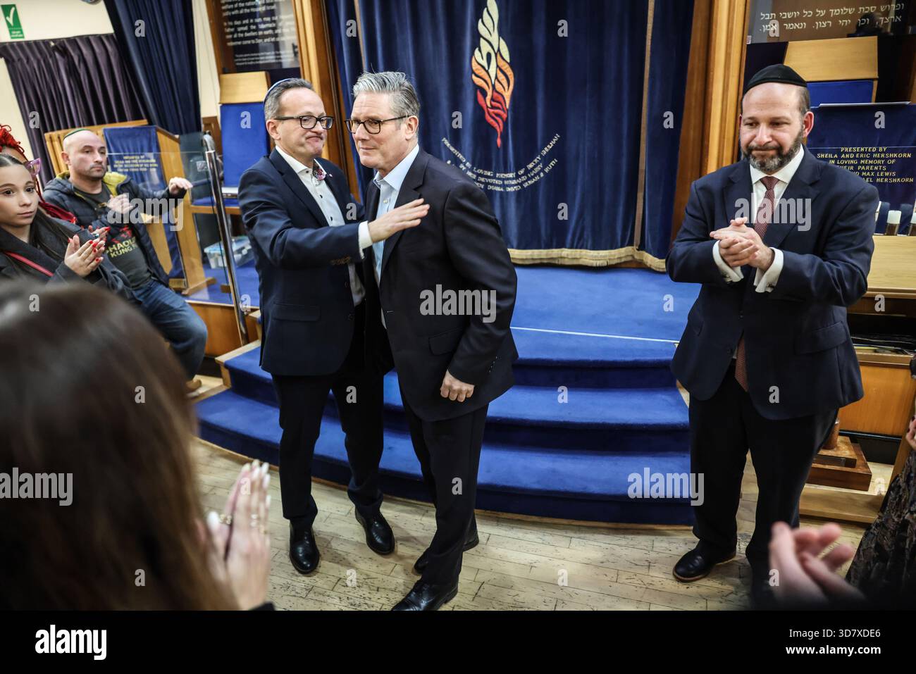 Prime Minister Sir Keir Starmer meets members of the Jewish community ...