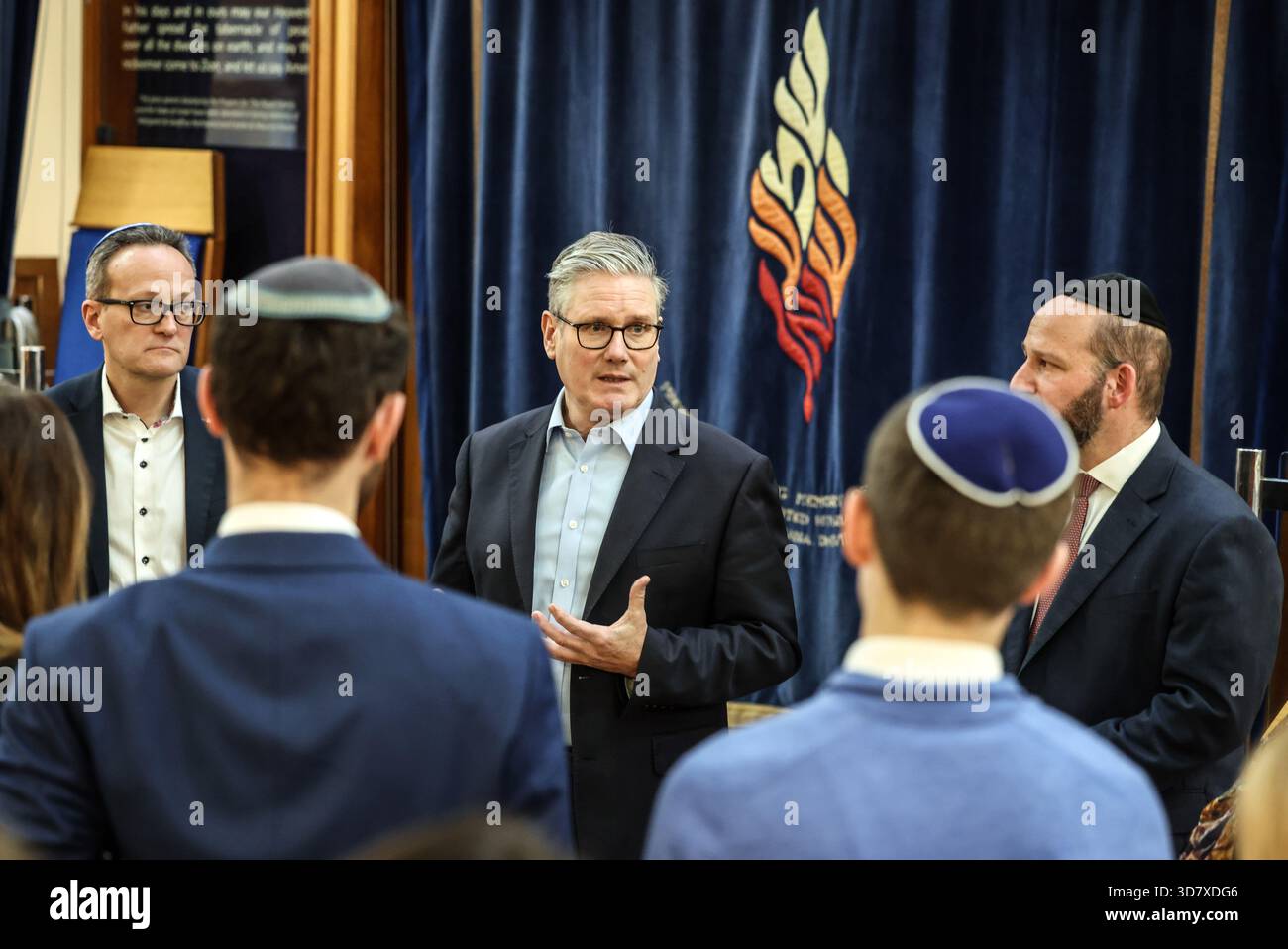 Prime Minister Sir Keir Starmer meets members of the Jewish community ...