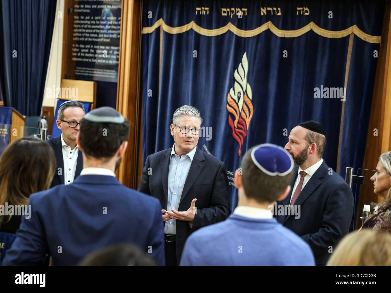 Prime Minister Sir Keir Starmer meets members of the Jewish community ...