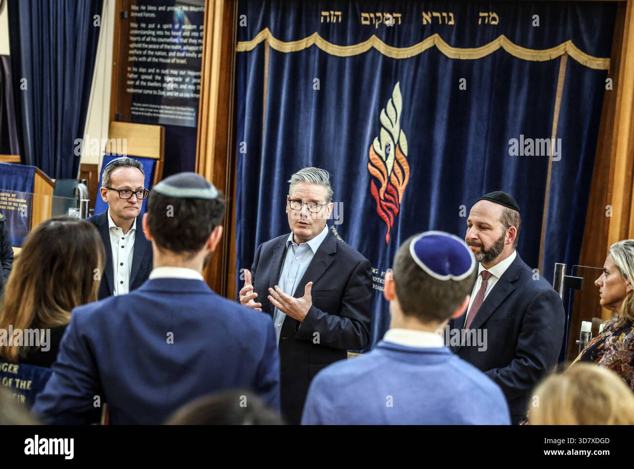 Prime Minister Sir Keir Starmer meets members of the Jewish community ...