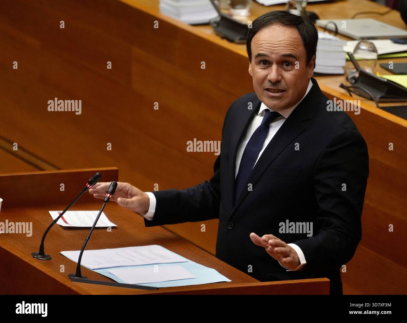 The syndic of the popular group in the Corts Valencianes and secretary ...