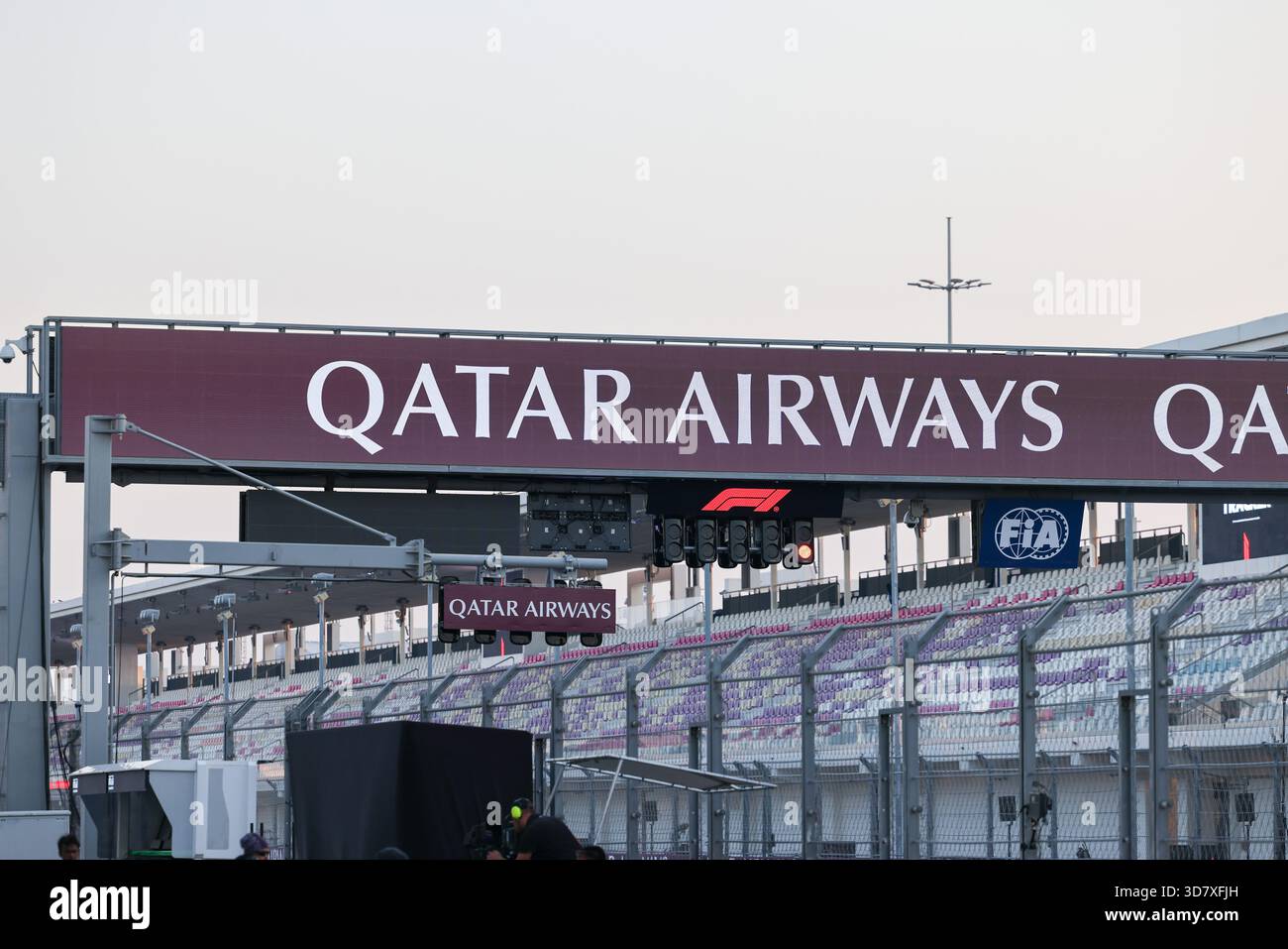 LUSAIL CITY, QATAR - NOVEMBER 27: A general view of the track during ...