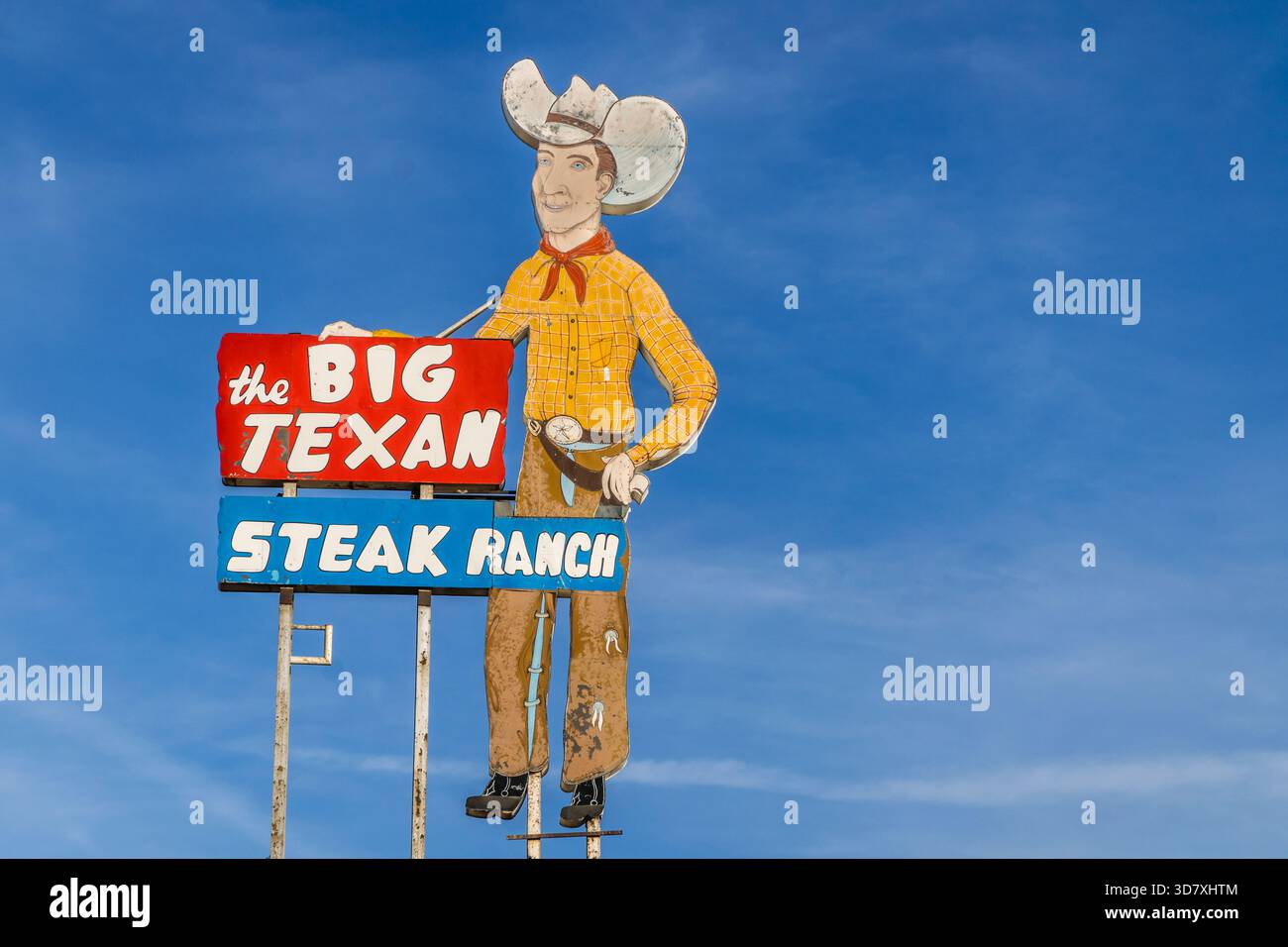 Amarillo, TX, US - November 15, 2025: The iconic Big Texan Steak Ranch ...