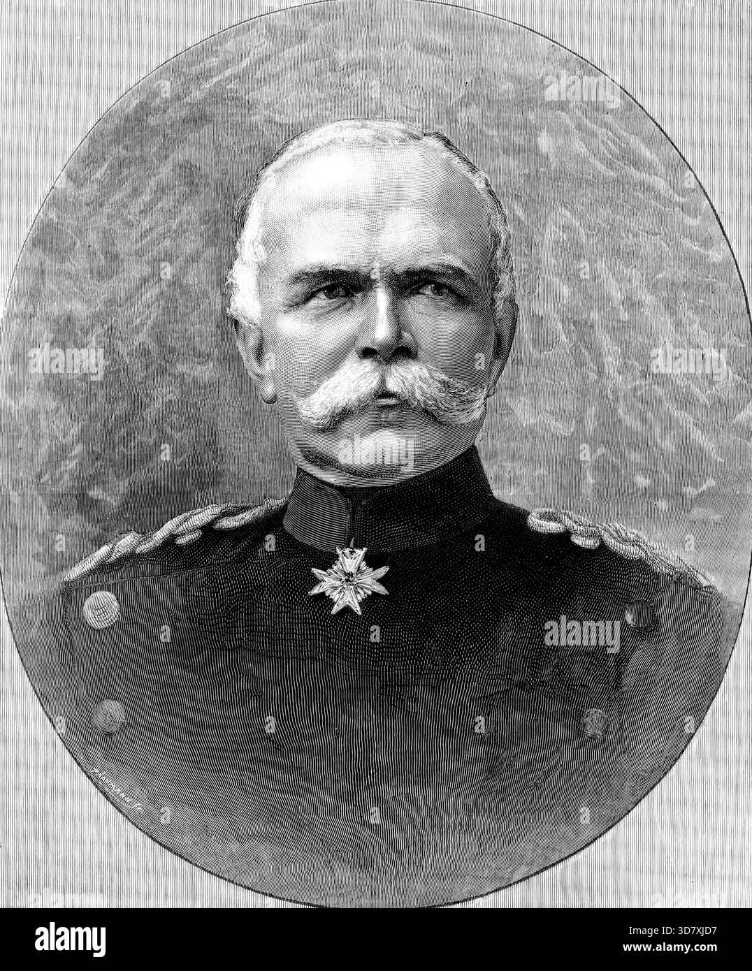 General von Caprivi, the new Chancellor of the German Empire, 1890 ...