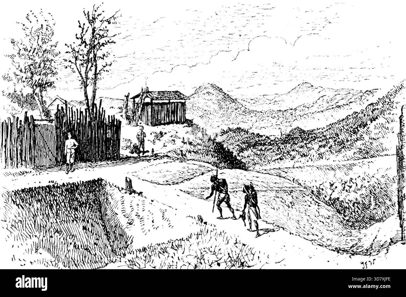 Building a stockade fort hi-res stock photography and images - Alamy