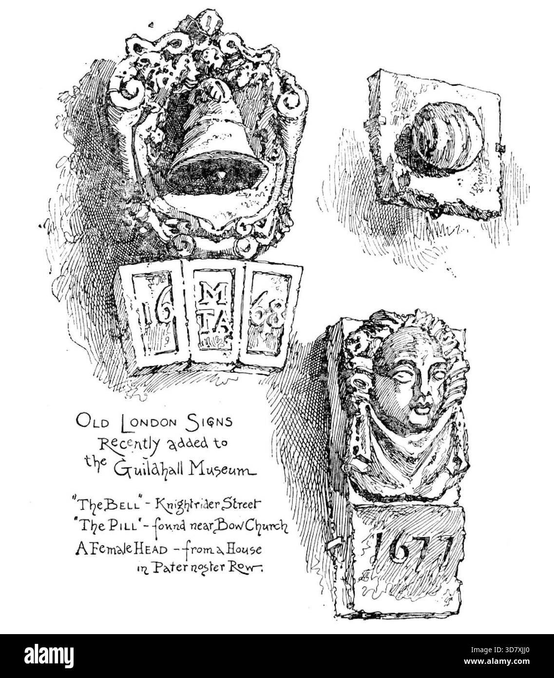 Carved stone house sign Black and White Stock Photos & Images - Alamy