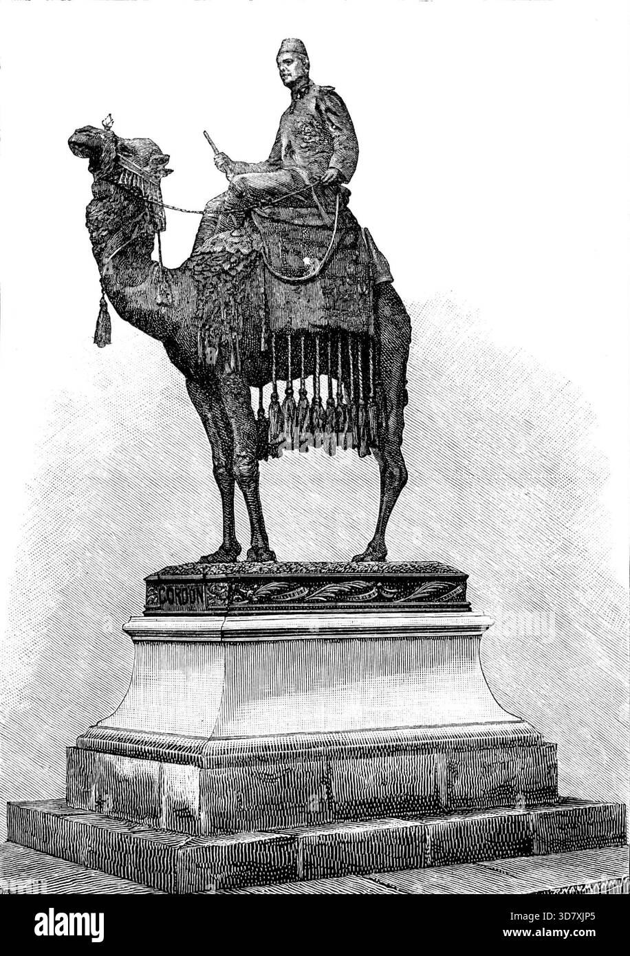 Statue of edward the black prince Black and White Stock Photos & Images ...