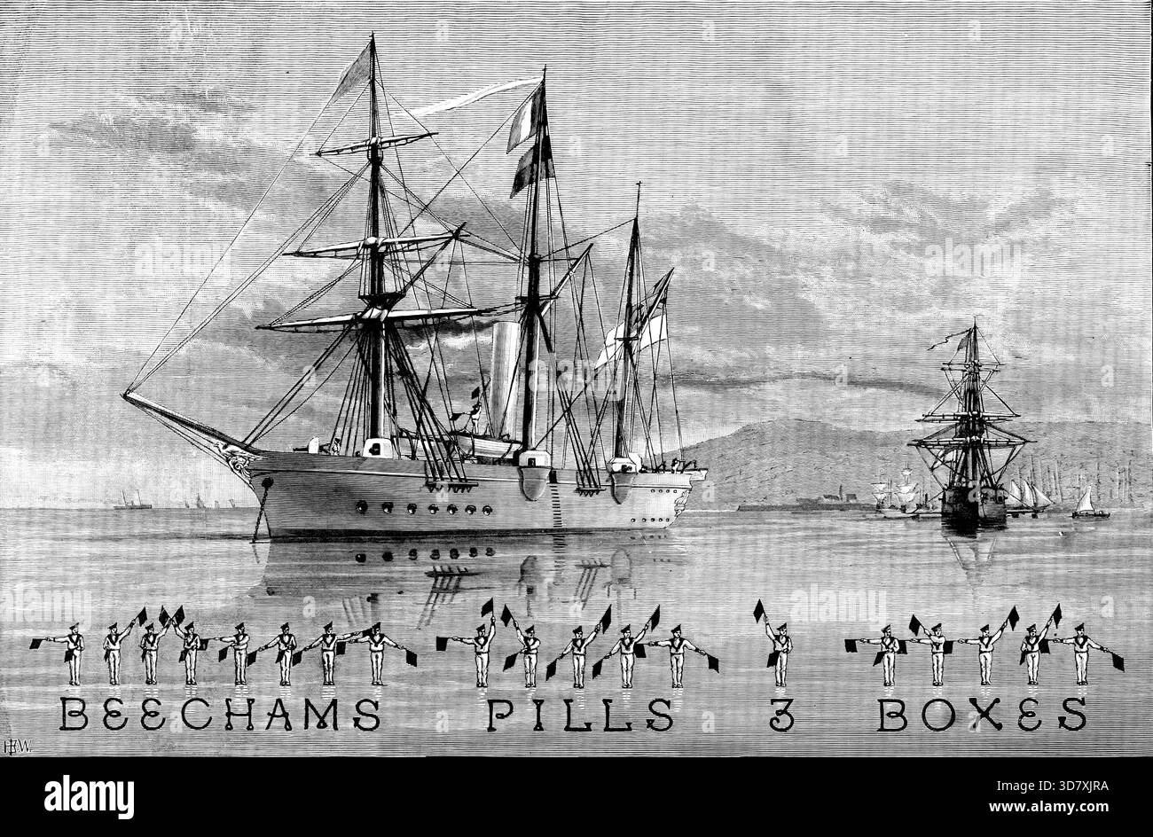 17th century british ship flag Black and White Stock Photos & Images ...