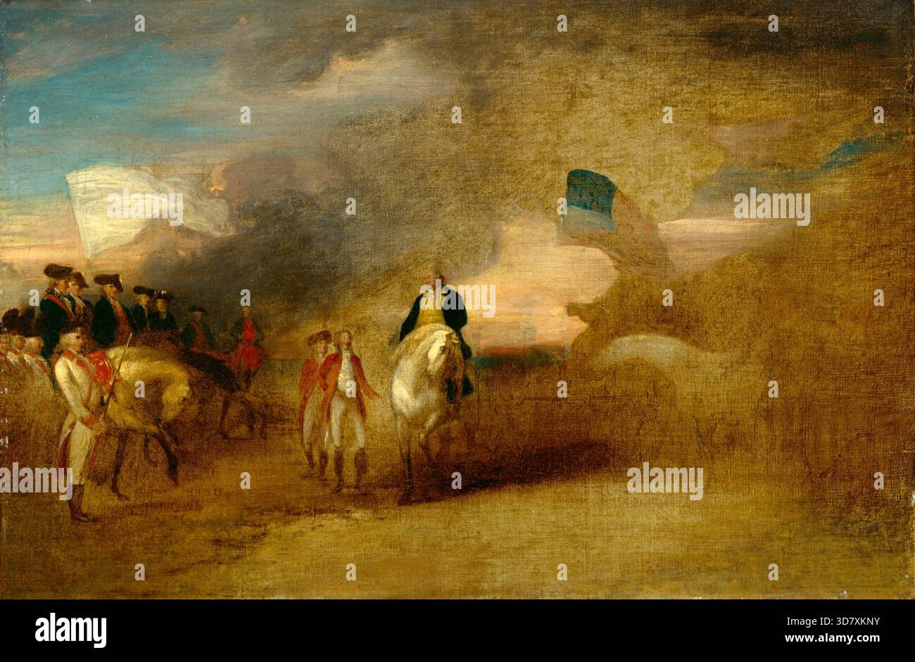General cornwallis painting hi-res stock photography and images - Alamy