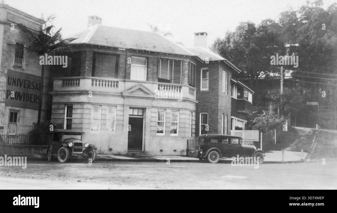 Jack Bain worked for the Bank of Australasia and worked in many ...