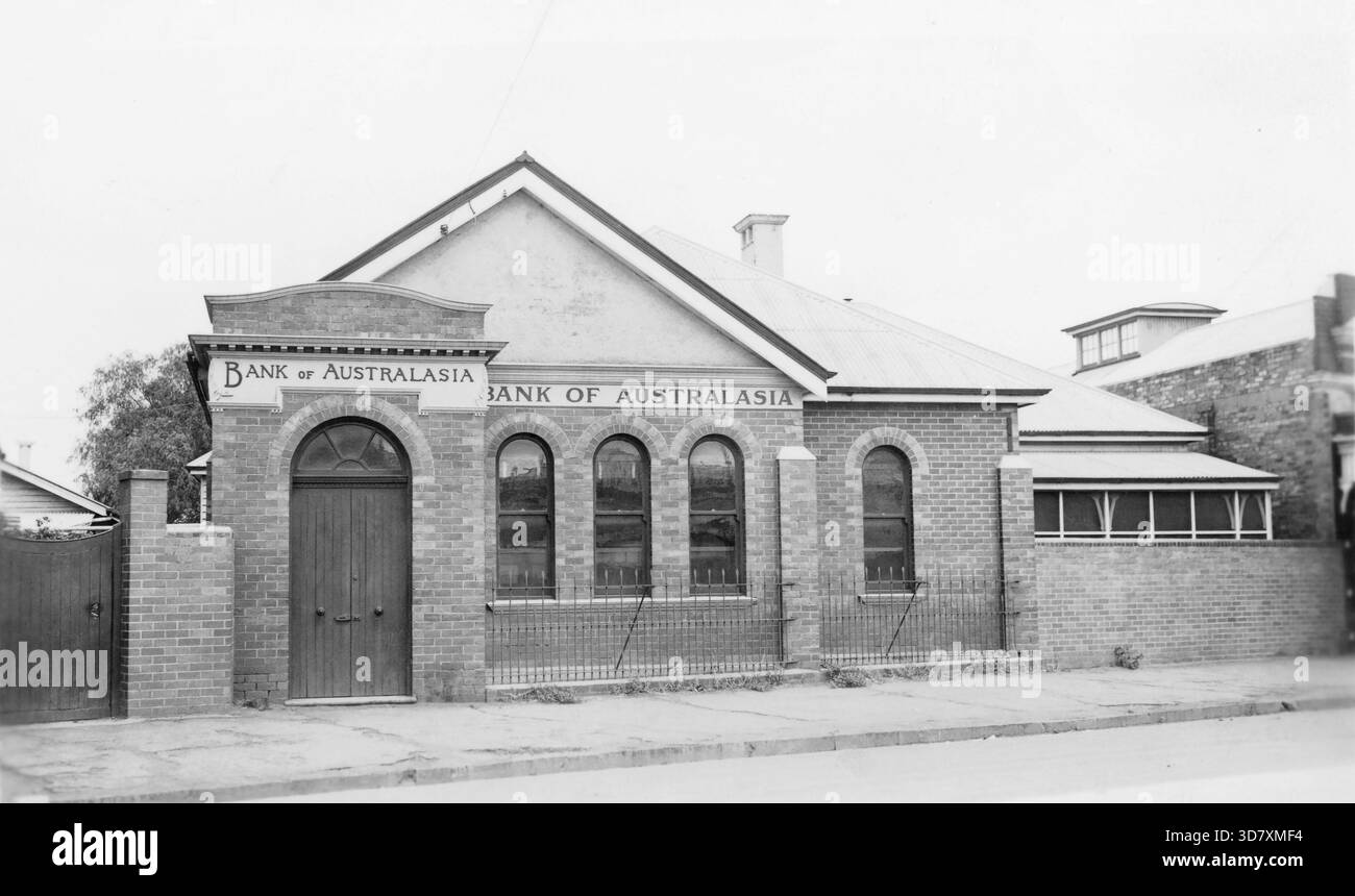 Jack Bain worked for the Bank of Australasia and worked in many ...