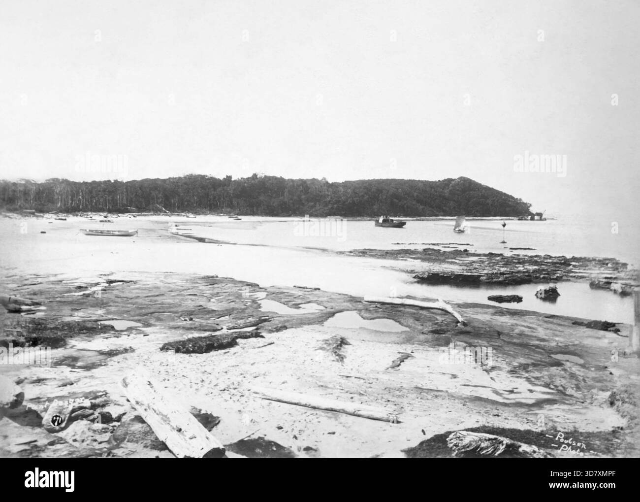 Border water feature Black and White Stock Photos & Images - Alamy