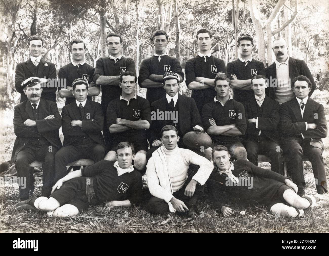 Mosman Rugby League Football Club, 1910 Stock Photo - Alamy