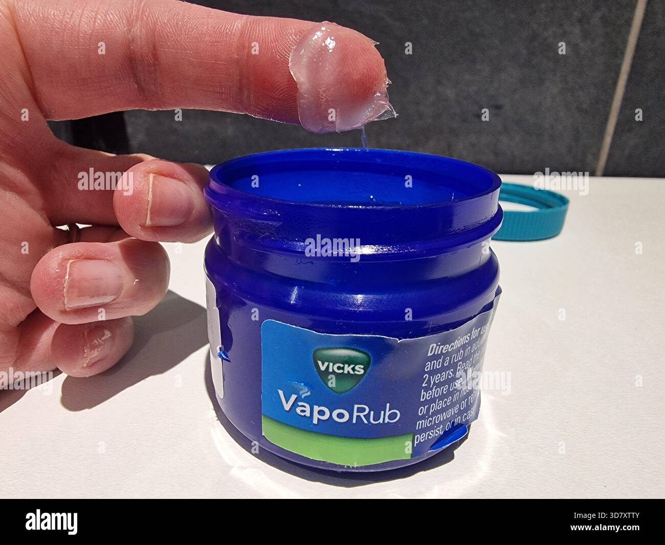 Durham, UK - 27 November 2025: Vicks Vapo Rub. A menthol vapor rub ...