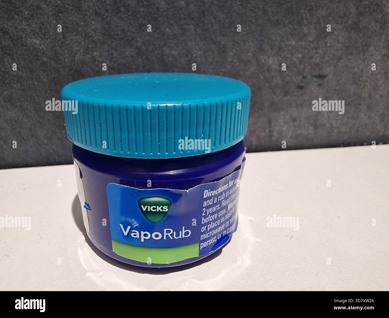 Durham, UK - 27 November 2025: Vicks Vapo Rub. A menthol vapor rub ...