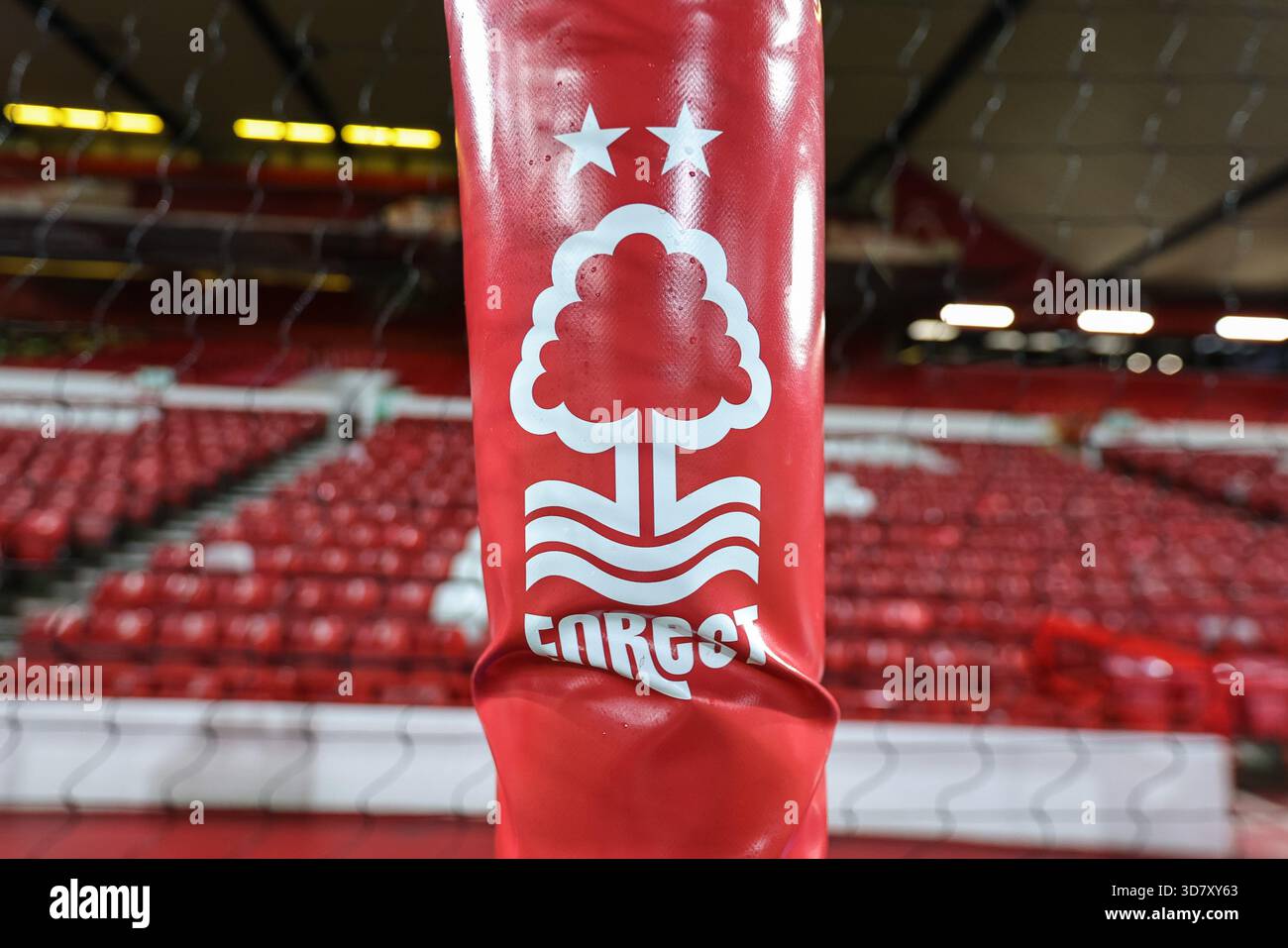 A general view of The City Ground during the UEFA Europa League ...