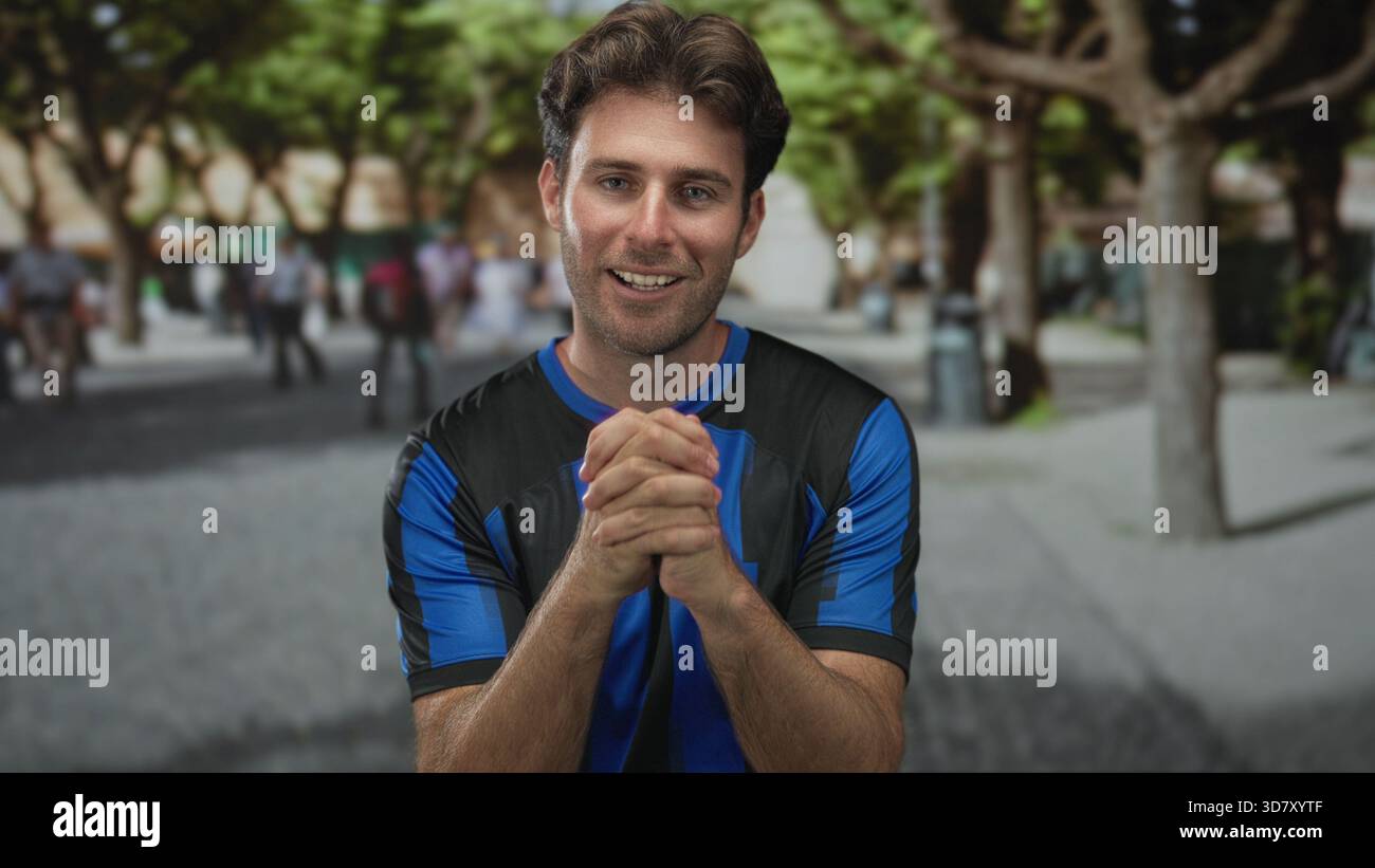 Cobbled street among trees hi-res stock photography and images - Alamy