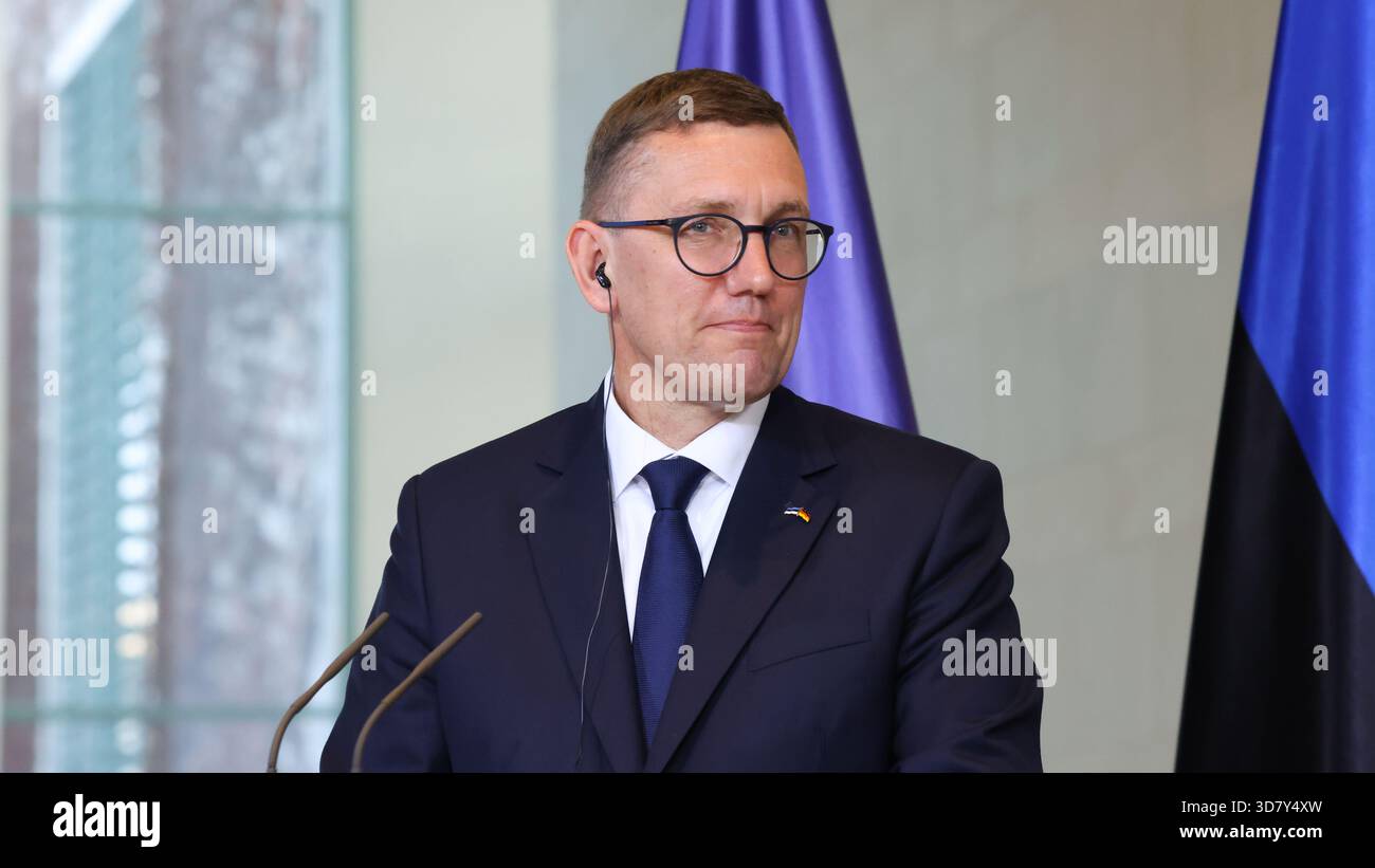 Berlin, Germany, 27th Nov. 2025. Press conference by Federal Chancellor ...