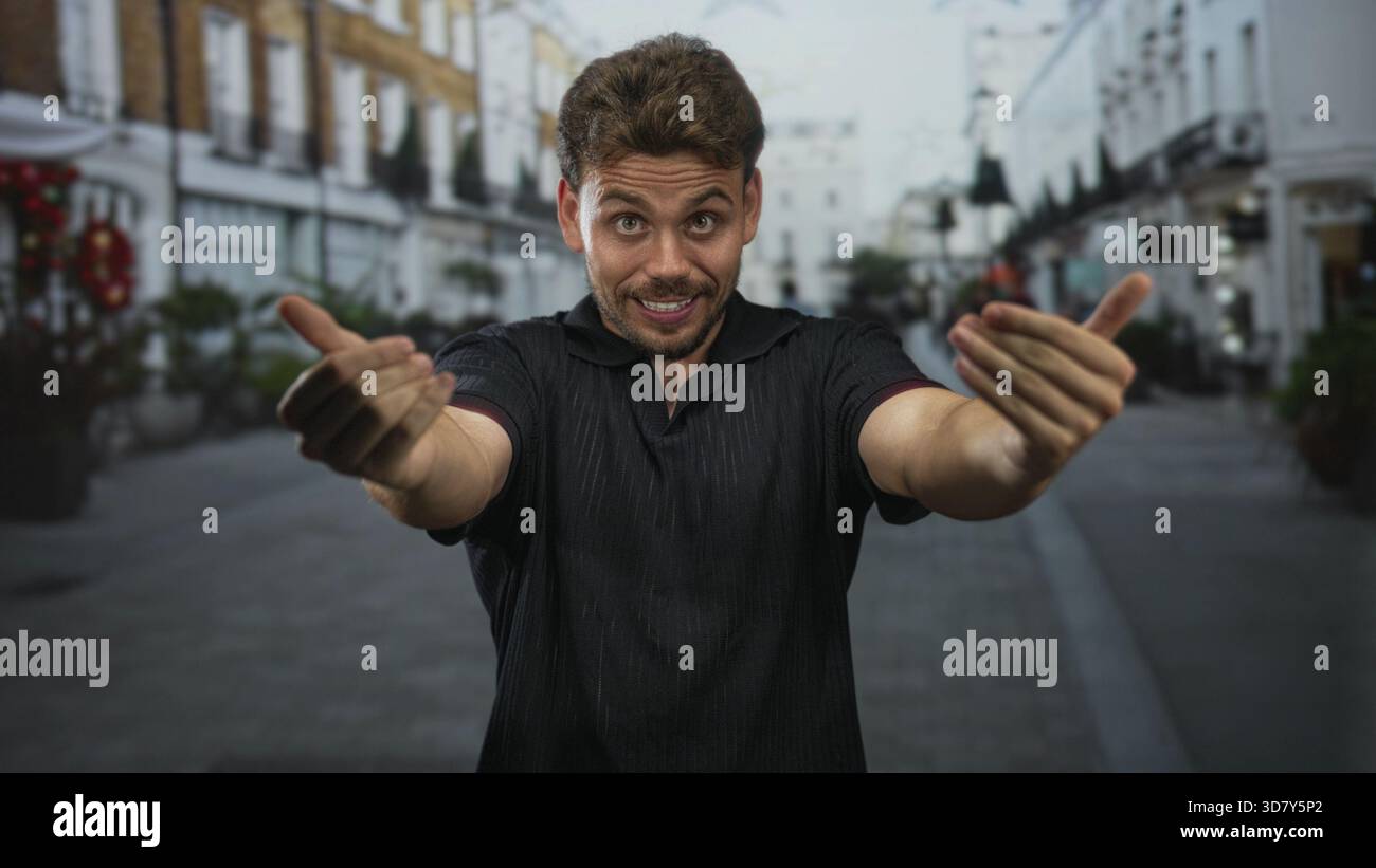 Man smiling exposed forearms hi-res stock photography and images - Alamy