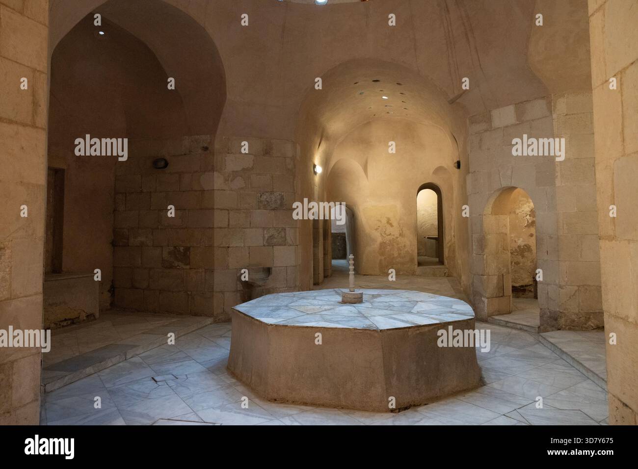 The 15th century Hammam of Sultan Inal is one of the few well-preserved ...
